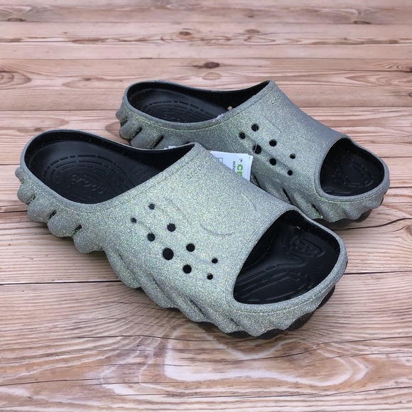 CROCS | Shoes | Crocs Echo Reflective Slide | Poshmark
